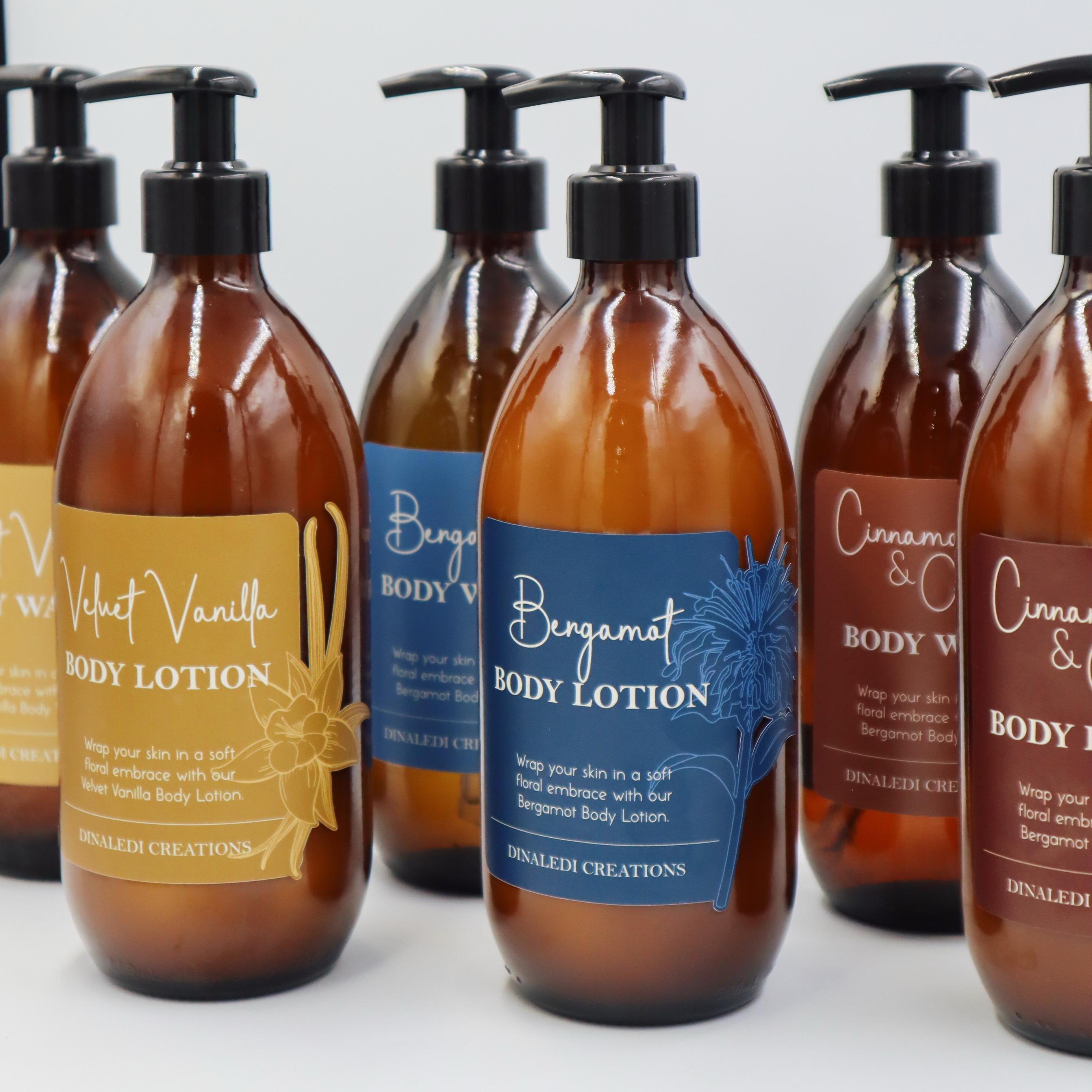 Ester Body Lotion | 500ml Glass Bottle – Dinaledi Creations